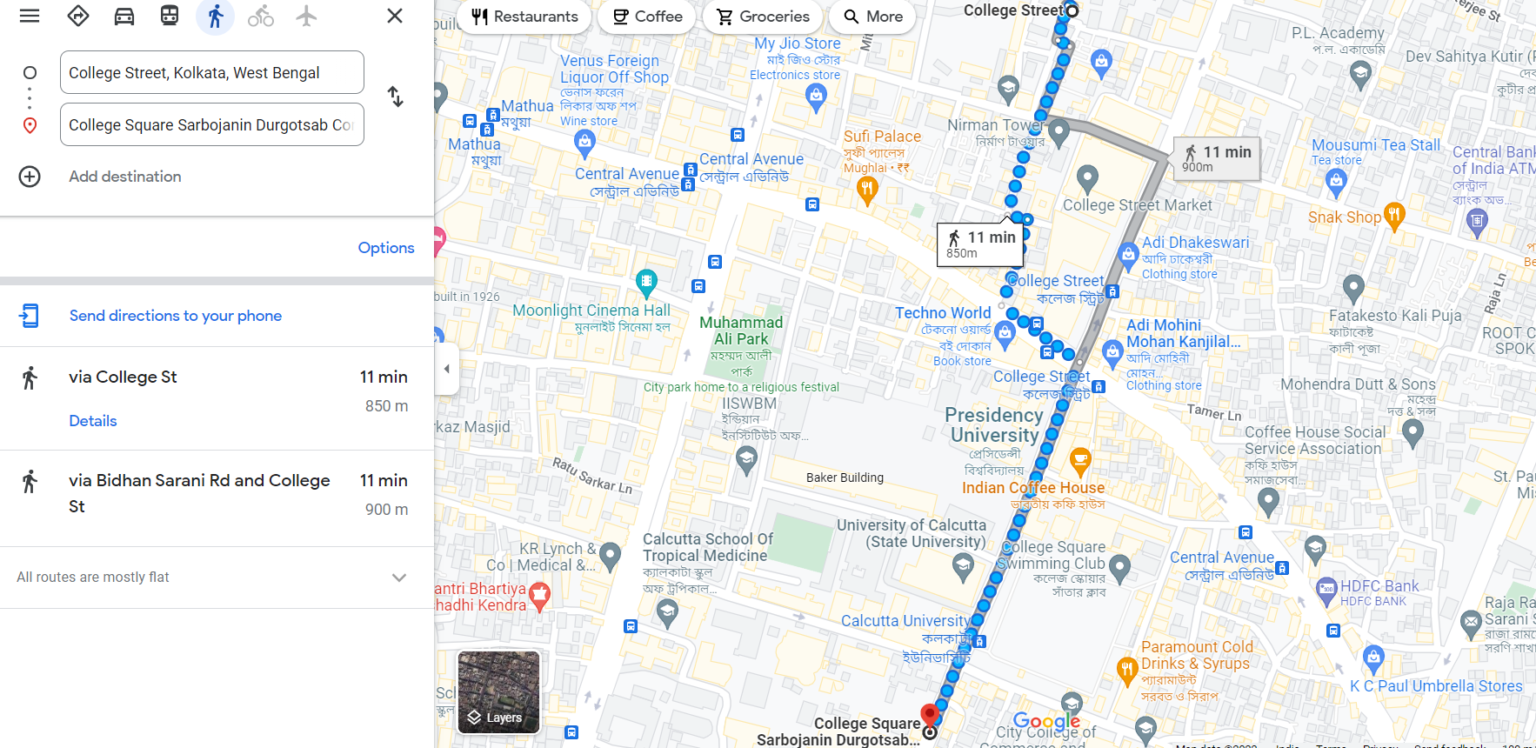 North Kolkata Durga Puja Guide Map - Durga Puja Pandal 2023